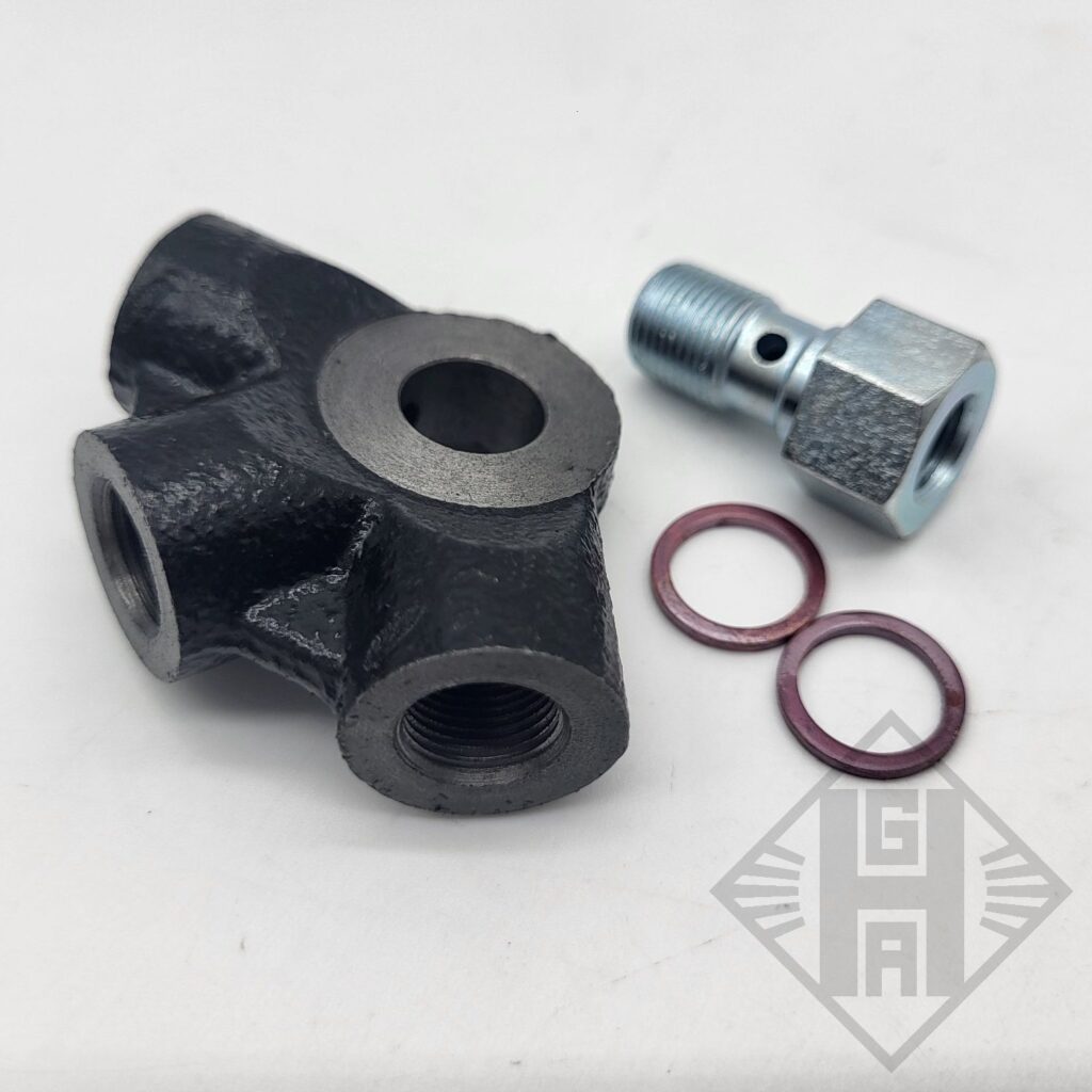 Verteiler Bremsleitung Wartburg 311, Framo, IFA F9, Barkas B1000, Multicar M22, M24, M25, IFA ...